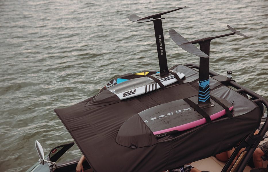 Bimini Board Storage